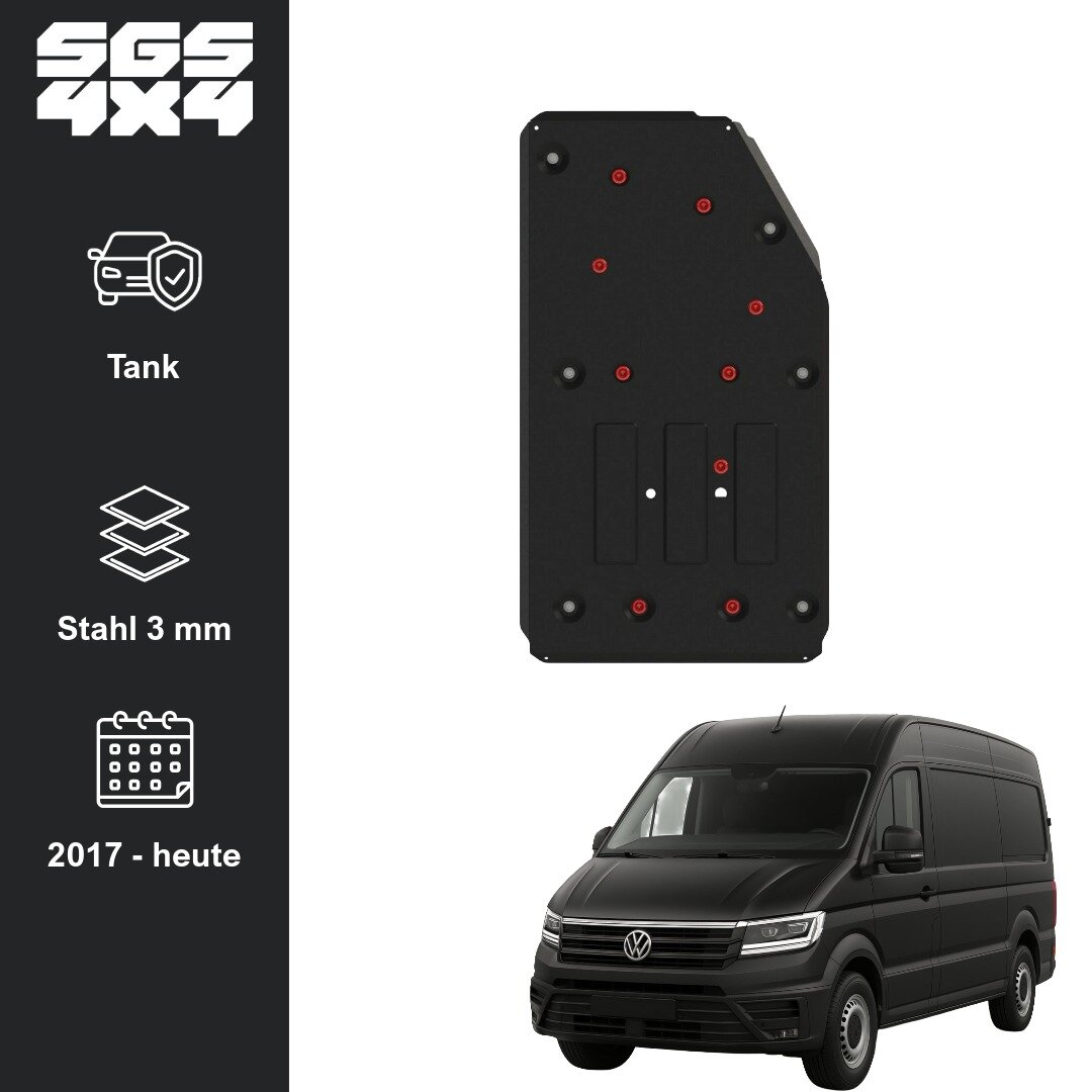 Unterfahrschutz VW Crafter Heck-,Frontantrieb/4WD Allrad, nicht für A ...